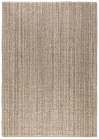 Hanse Home, Kusový koberec Bouclé Jute 105975 Grey Brown, 60x90, hnědá, chodba / předsíň