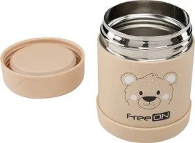 FreeON Termodóza na jídlo nerezová 350 ml / béžová
