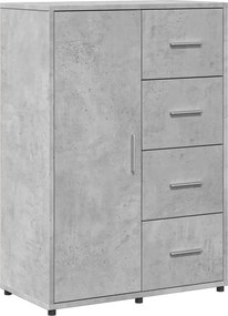 Příborníky 2 ks betonově šedé 60 x 31 x 84 cm kompozitní dřevo 3276591