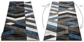 koberec ALTER Bax pruhy modrý velikost 120x170 cm | krásné koberce cz