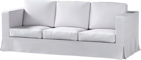Potah na pohovku IKEA  Karlanda 3-místná nerozkládací, dlouhý barva šedá látka pletený vzor