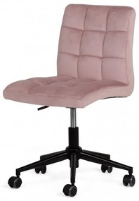Hector Otočná židle Sora růžová