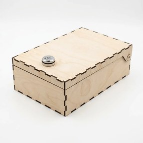 usporadejto.cz Uzamykatelný box se zámkem na sladkosti a neřesti VASKY, 30 x 20 x 10 cm
