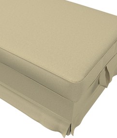 Potah na podnožku Ektorp Bromma barva zelená látka pletený vzor