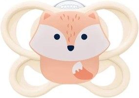 Dudlík NUK Perfect Match Air FOX 0-6m 1ks box velikost 0-6 m