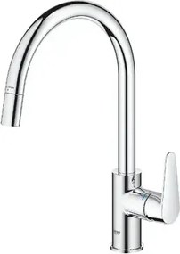 Grohe - Dřezová baterie s výsuvnou koncovkou, chrom