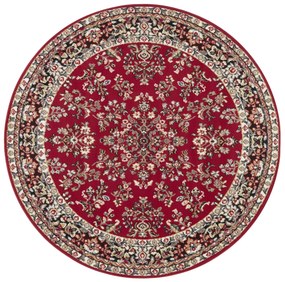 MK Original: Produkty s rodokmenem, Kusový koberec Mujkoberec Original Oriental 104352 kruh, 140x140 (průměr) kruh, červená, obývací pokoj