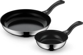 Nerezové pánve v sadě 2 ks s keramickým povrchem ø 28 cm Devil – WMF