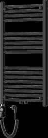 Mexen Mars, elektrické topné těleso 900 x 500 mm, 600 W, černá, W110-0900-500-2600-70