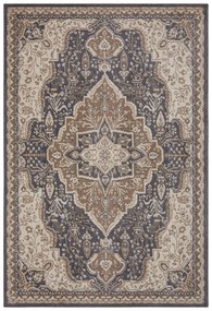 Hanse Home, Kusový koberec Terrain 105607 Orken Black Brown, 200x280, hnědá, ložnice