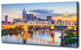 Wallmuralia Foto obraz na plátně do obýváku Most Tennessee USA 100x50