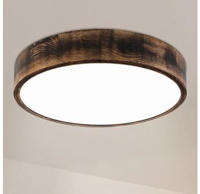 Brilagi - LED Stropní svítidlo CARVALHO SMOKEY LED/36W/230V dub pr. 47,5 cm LD-PD-6.3/SMOKY