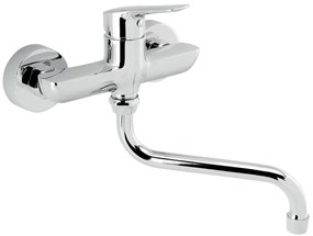 Novaservis Novaservis, Dřezová umyvadlová baterie 150 mm Metalia 54, chrom, 54070/T-0