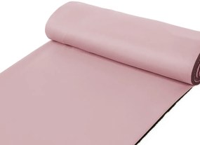 Biante Velký dekorační oválný ubrus BKS-413 Pudrově růžový 260x320 cm