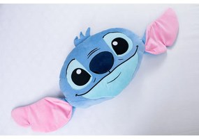 Fleecový dětský polštářek 41x32 cm Lilo and Stitch "Blue" – Jerry Fabrics