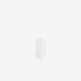 Designové svěšené svítidlo Capsule LED  Designové svěšené svítidlo Capsule LED Barva: Bílá, Rozměr: ø220/350 mm, Teplota chromatičnosti / Stmívání:…