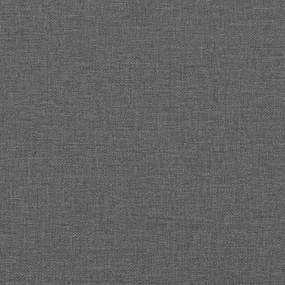 2dílná sedací souprava s poduškami tmavě šedá textil 3201445