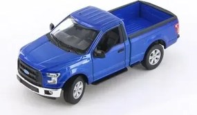 Welly - Ford F-150 Regular Cab (2015) modrá / 1:34 / od 3 let