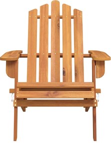 Zahradní židle Adirondack masivní akáciové dřevo 316830