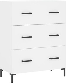 Skříň highboard bílá 69,5 x 34 x 180 cm kompozitní dřevo 3195843
