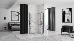Rea Rubik, sprchový kout 80x80cm, černá matná, REA-K9230