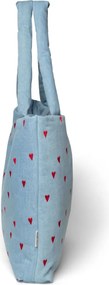 Studio Noos Denim Mom Bag Grey Hearts