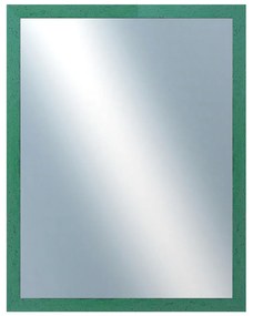 DANTIK - Zarámované zrcadlo - rozměr s rámem cca 70x90 cm z lišty RETRO zelená (2535)