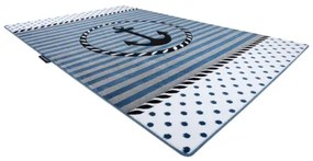 koberec PETIT MARINE KOTVA MOŘE modrý velikost 200x290 cm | krásné koberce cz