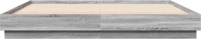 Rám postele s LED osvětlením šedý sonoma 200 x 200 cm 3209770