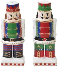 Easy Life Porcelánová slánka a pepřenka Nutcracker-9cm