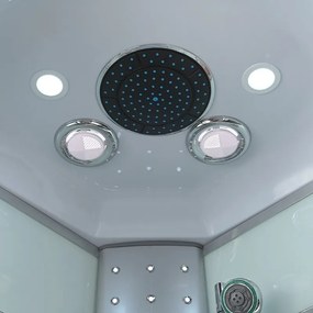 Terra Hydromasážní box WSH7180W bílý, 80x80 bez sauny