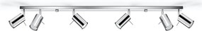 Sollux Lighting Stropní svítidlo RING 6L chrom