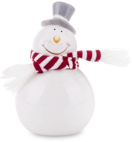 Keramická vánoční figurka sněhulák 147931