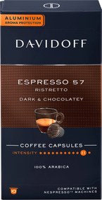 Tchibo - Davidoff Café Espresso 57 Ristretto – 10 kapslí - Intenzita: 11/12