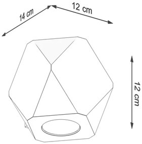 Sollux SL.1008 - Nástěnné svítidlo WOODY 1xG9/40W/230V