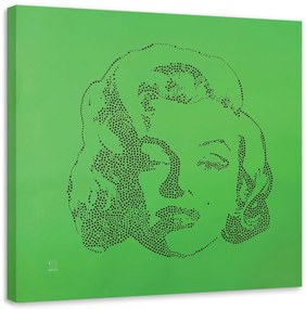 Obraz na plátně Marilyn Monroe Pop Art - 50x50 cm