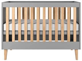 Dětská postel Kubi 60x120 šedá