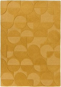 Kusový koberec Moderno Gigi Ochre, 160x230, žltá, chodba / predsieň, Flair Rugs