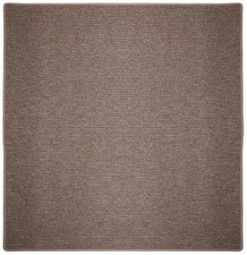 Vopi koberce Kusový koberec Astra hnědá čtverec - 100x100 cm