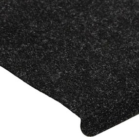 Samolepicí rohože na schody 30 ks Antracit 65x24,5x3,5 cm 3365903