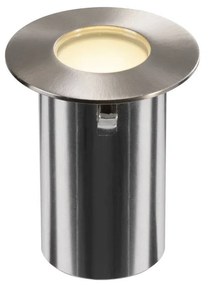 LA 1008842 TRAIL-LITE® 60 samostatné svítidlo do země, 3000 K, IP67, kulaté, nerezová ocel / hliník - BIG WHITE (SLV)