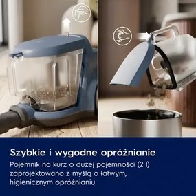 Electrolux 500 EL51C1LDB / Bezsáčkový vysavač