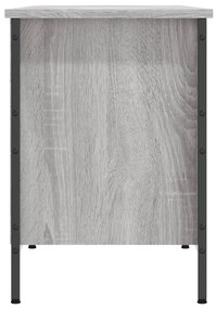 Botník šedý sonoma 131 x 35 x 50 cm kompozitní dřevo - Default Title
