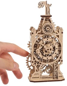 Ugears 3D mechanické puzzle Hodinová věž 44 ks