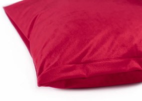 Biante Sametový povlak na polštář SV-035 Malinově červený 50 x 70 cm