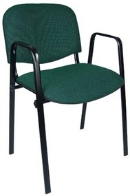 Konferenční židle ISO s područkami C73 - světle šedá