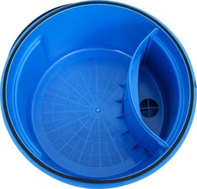 vidaXL Písková filtrace modro-černá 385 x 620 x 432 mm 200 W 25 l [92799]