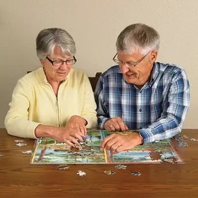 COBBLE HILL Puzzle Země chatařů XL / 275 dílků / od 9 let