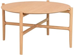 OnaDnes -20% Dubový konferenční stolek ROWICO HOLTON 80 cm