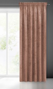 ZATEMŇOVACÍ ZÁVĚS NA PÁSCE ANISA 140X270 CM STARORŮŽOVÁ